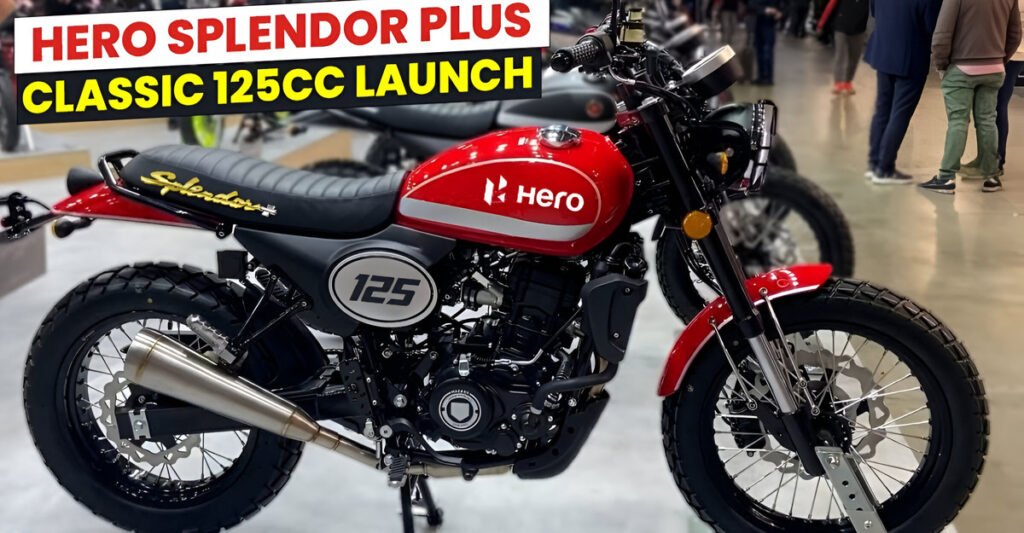 Updated Version of 2025 Model New Hero Splendor Plus Bike to be ...